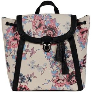 Kensie | Bags | Kensie Faux Leather Floral Back Pack | Poshmark